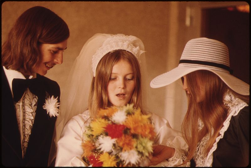 1970s bridal fashion - Cause A Frockus » Cause A Frockus