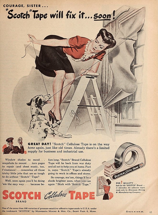 Scotch tape brings us together - Cause A Frockus » Cause A Frockus